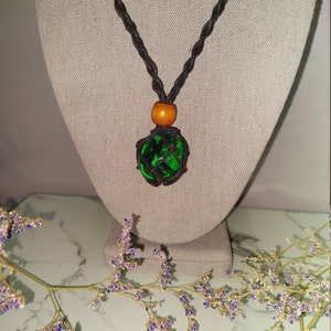 Gaia's Grace! Green Goddess Gaia Crystal Necklace - Stone of Connection ...