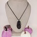 Black Starry Night Granite Stone Necklace - Akashic Records Stone ...