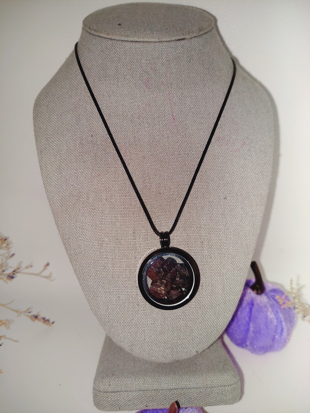 Egyptian Prophecy Stone Locket Necklace Powerful High - Etsy