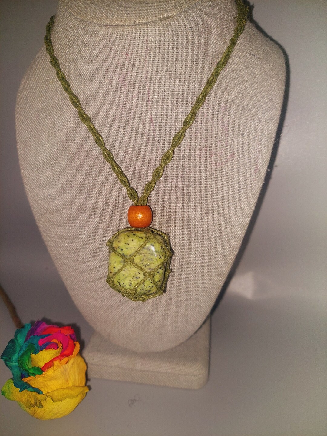Jungle Jade! Nephrite Jungle Jade Necklace - Stone of Extremely Strong ...