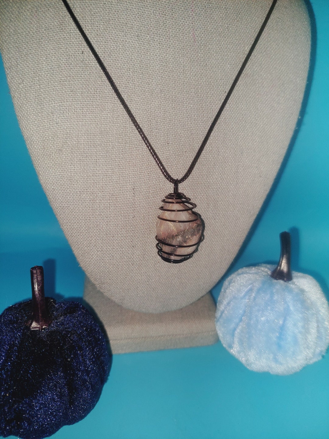 Make A Wish! Natural Wishing Stone Pendant Necklace - Be More Magical ...