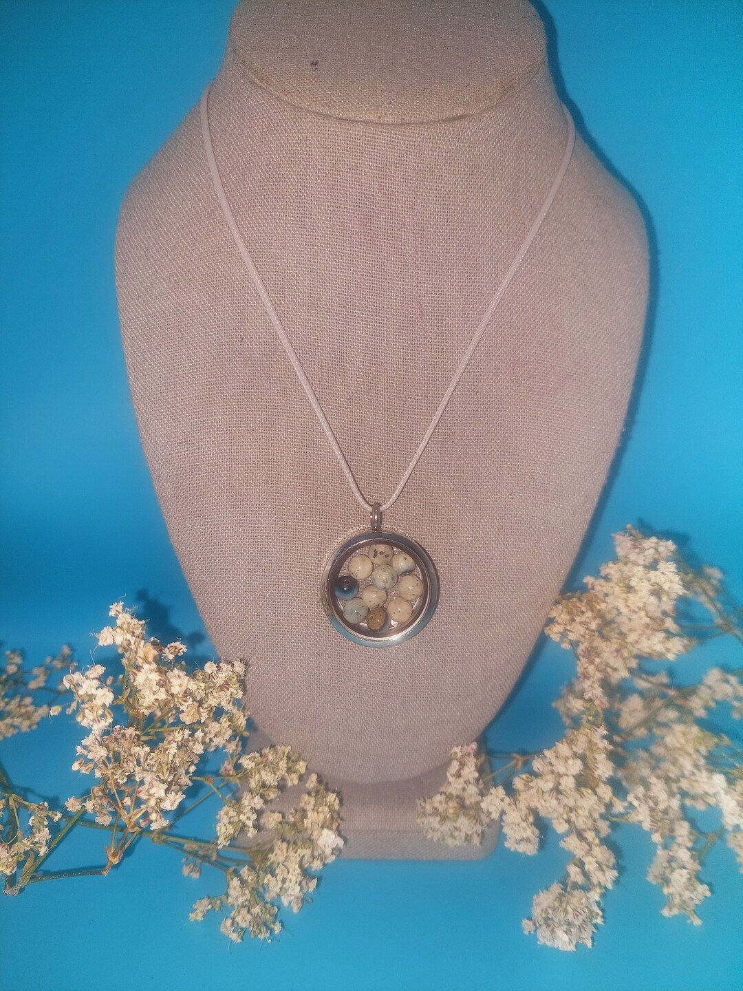 Blue Ice! Natural Nakaurite! Nakauriite Also Blue Ice Crystal Locket ...