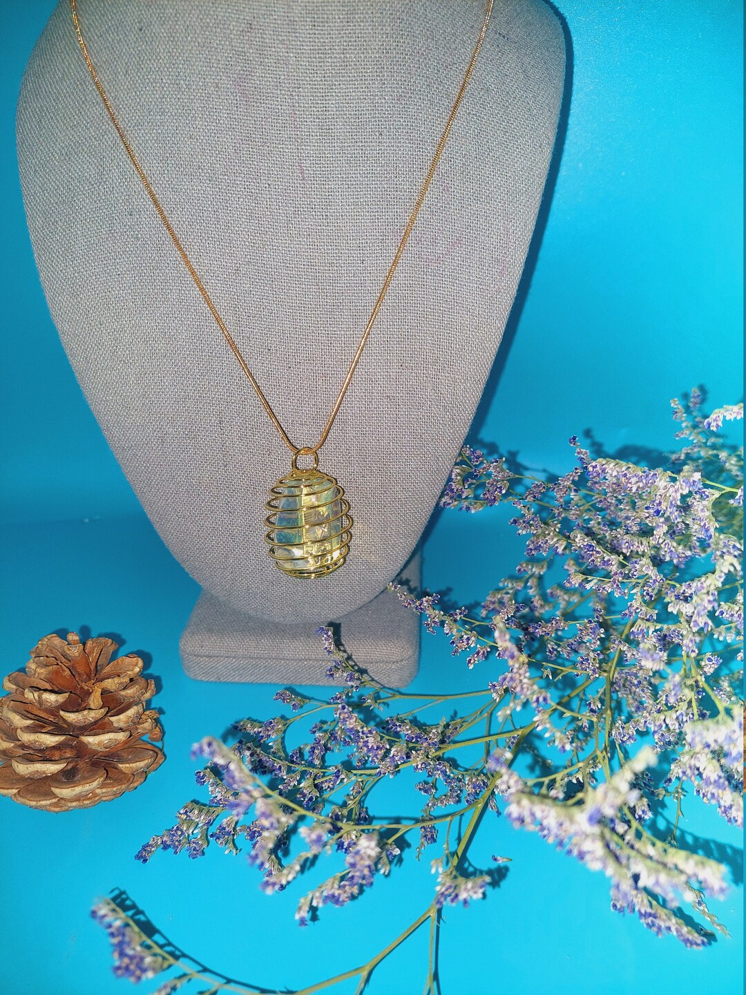 Yellow Obsidian! Sunny Yellow Obsidian Crystal Necklace - Powerful ...