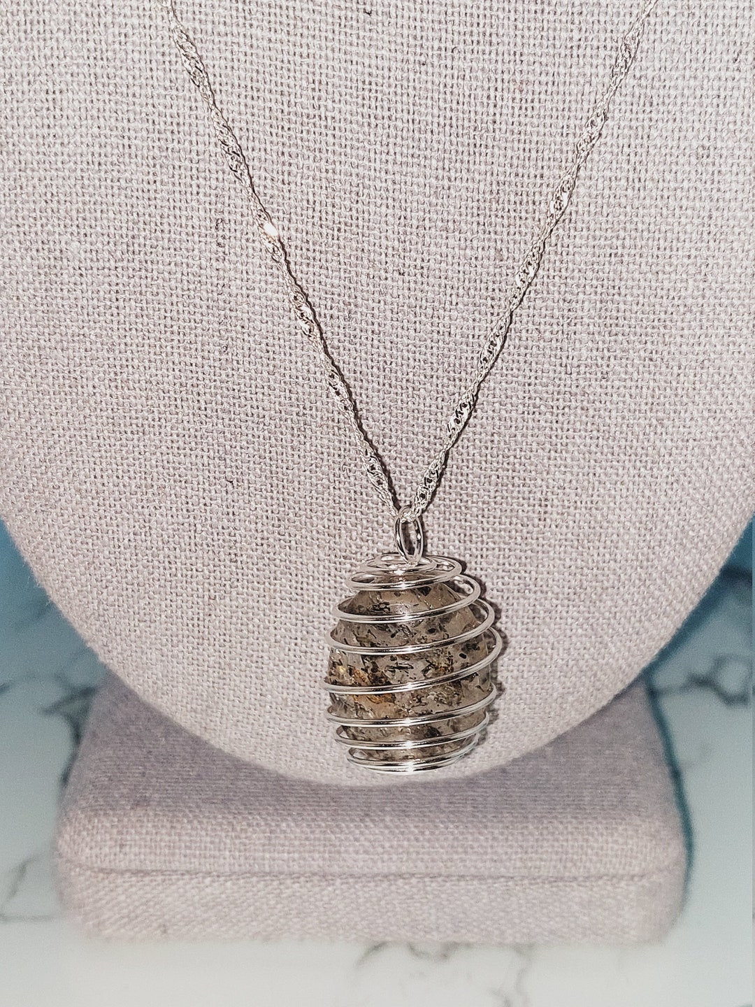 Pitaya Quartz! Dragon Fruit Quartz or Pitaya Crystal Necklace - Stone ...