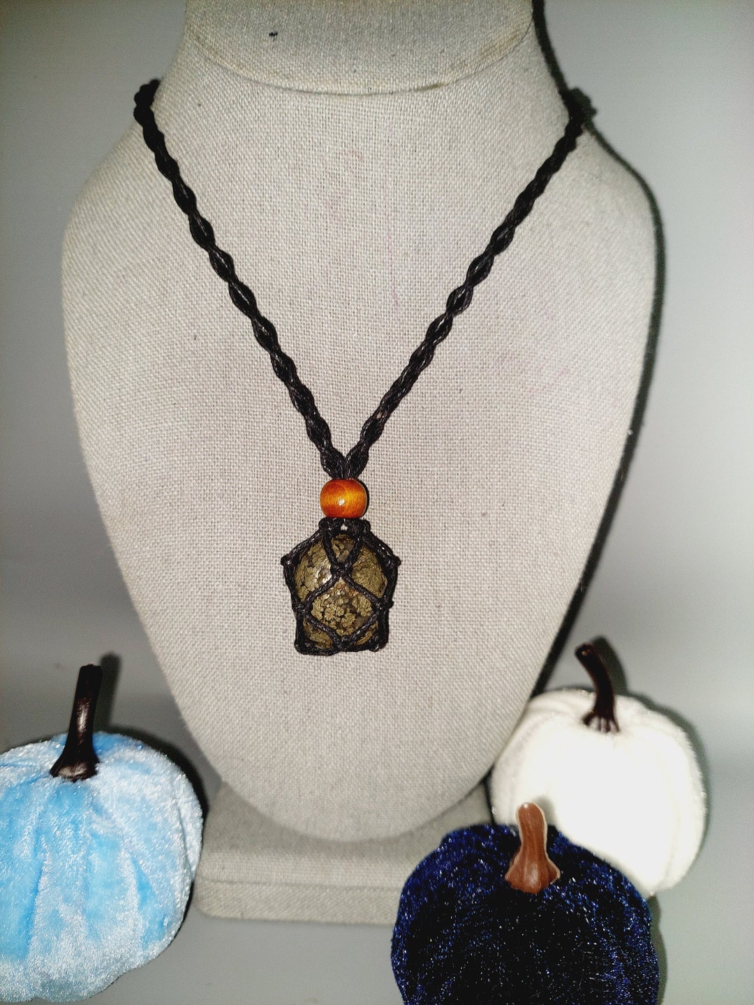Gold Flowers! Natural Pyrite Flower With Marcasite Crystal Necklace ...
