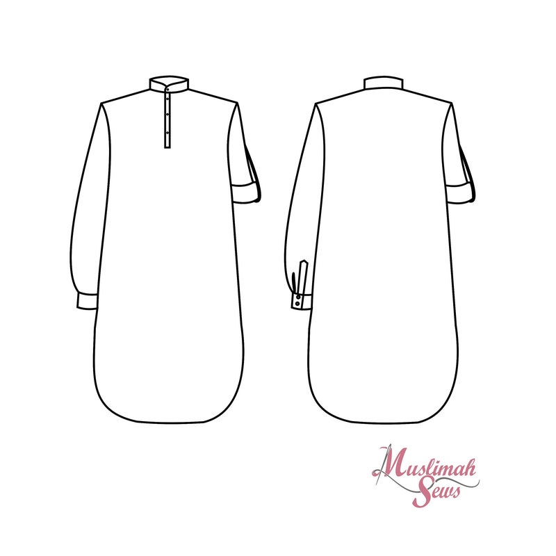 Thobe Pattern - Etsy