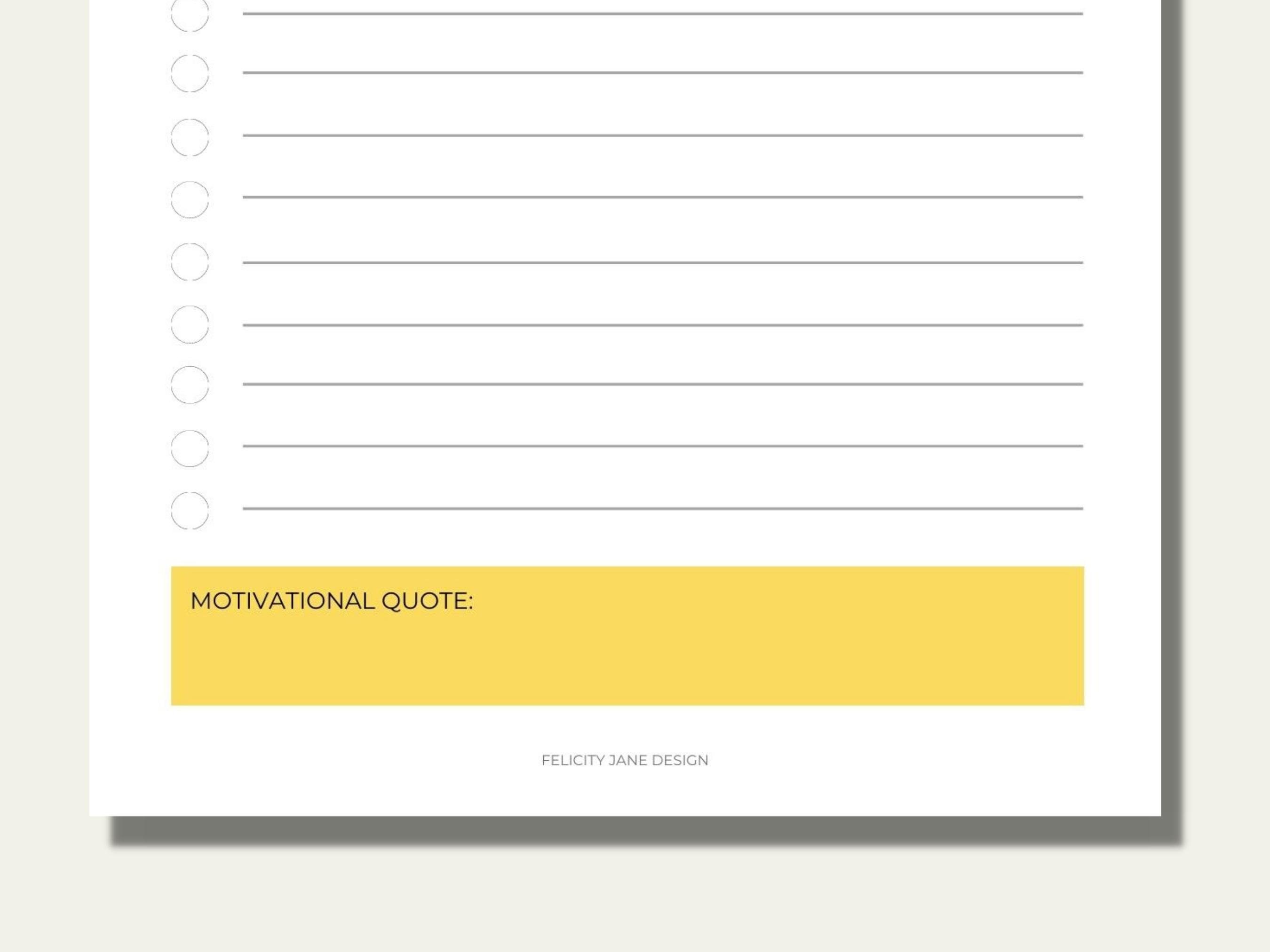 My Goal Planner A4 & A5 Printable Planner for Goal Setting - Etsy