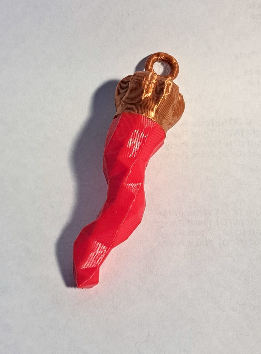 3D Printed Lucky Horn | Italian Amulet Against the Evil Eye - Etsy