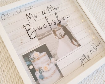 Wedding Shadow Box - Etsy