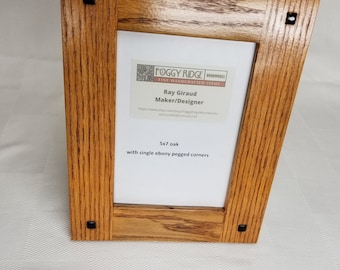 Oak Picture Frame | Etsy