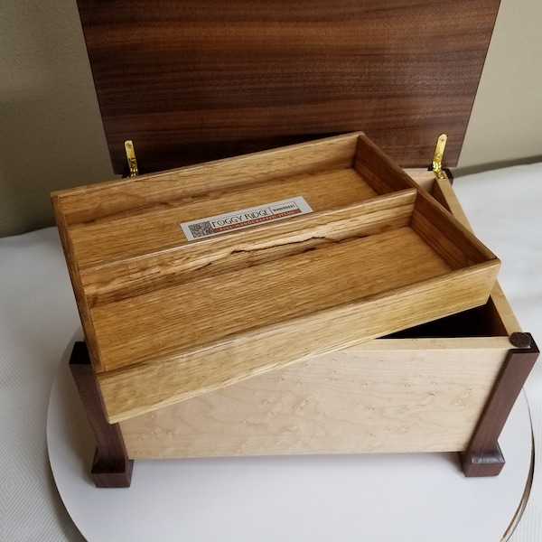 Curly Maple Box - Etsy