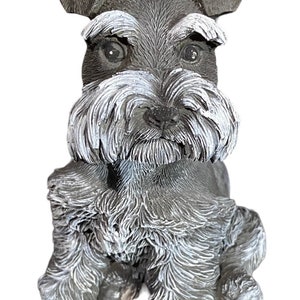 Schnauzer Dog Statue - Etsy