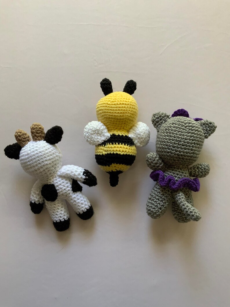 Stuffed Animal Crochet Cow Stuffie Crochet Cat Stuffie - Etsy