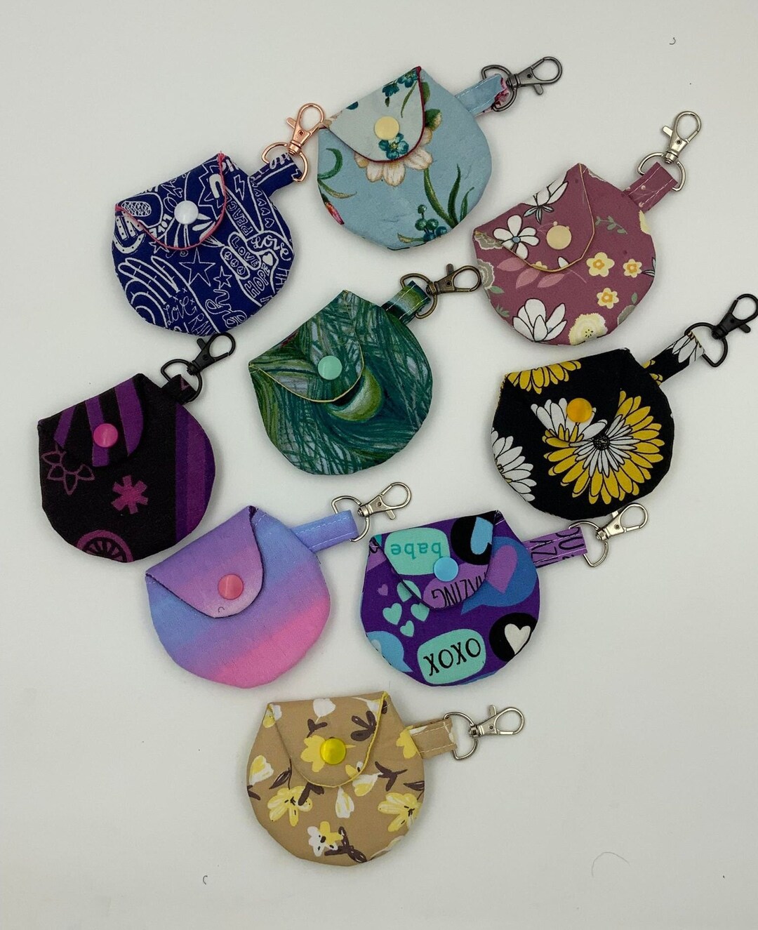 Coin Purse, Earbud Pouch, Small Pouch, Pod Purse, Storage Organizer ...