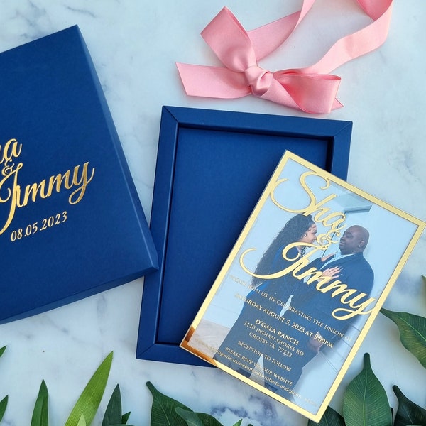 Mirror Invitation - Etsy