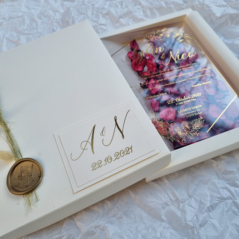 Wedding Program Box - Etsy