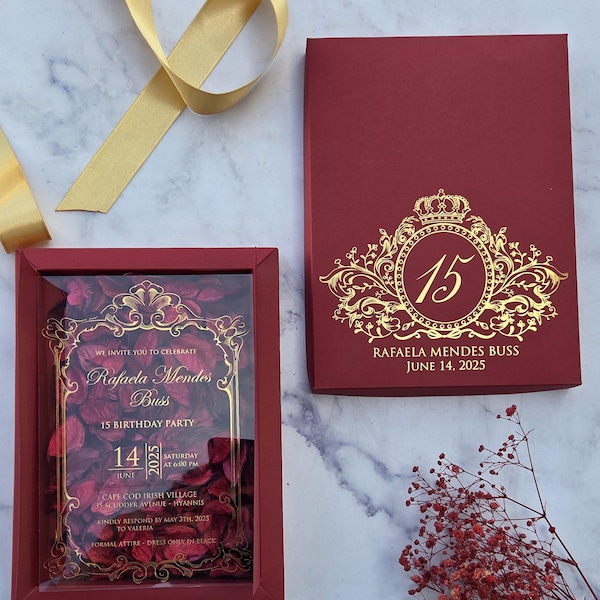 Quinceanera Card Box - Etsy