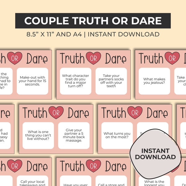 Truth or Dare Christmas - Etsy