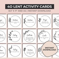 Lenten Coloring Countdown | 40-day Lent Printable | Christian Lent ...