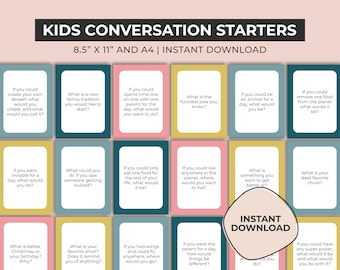 Conversation Starters Ice Breaker | Dinner Questions | Conversation ...