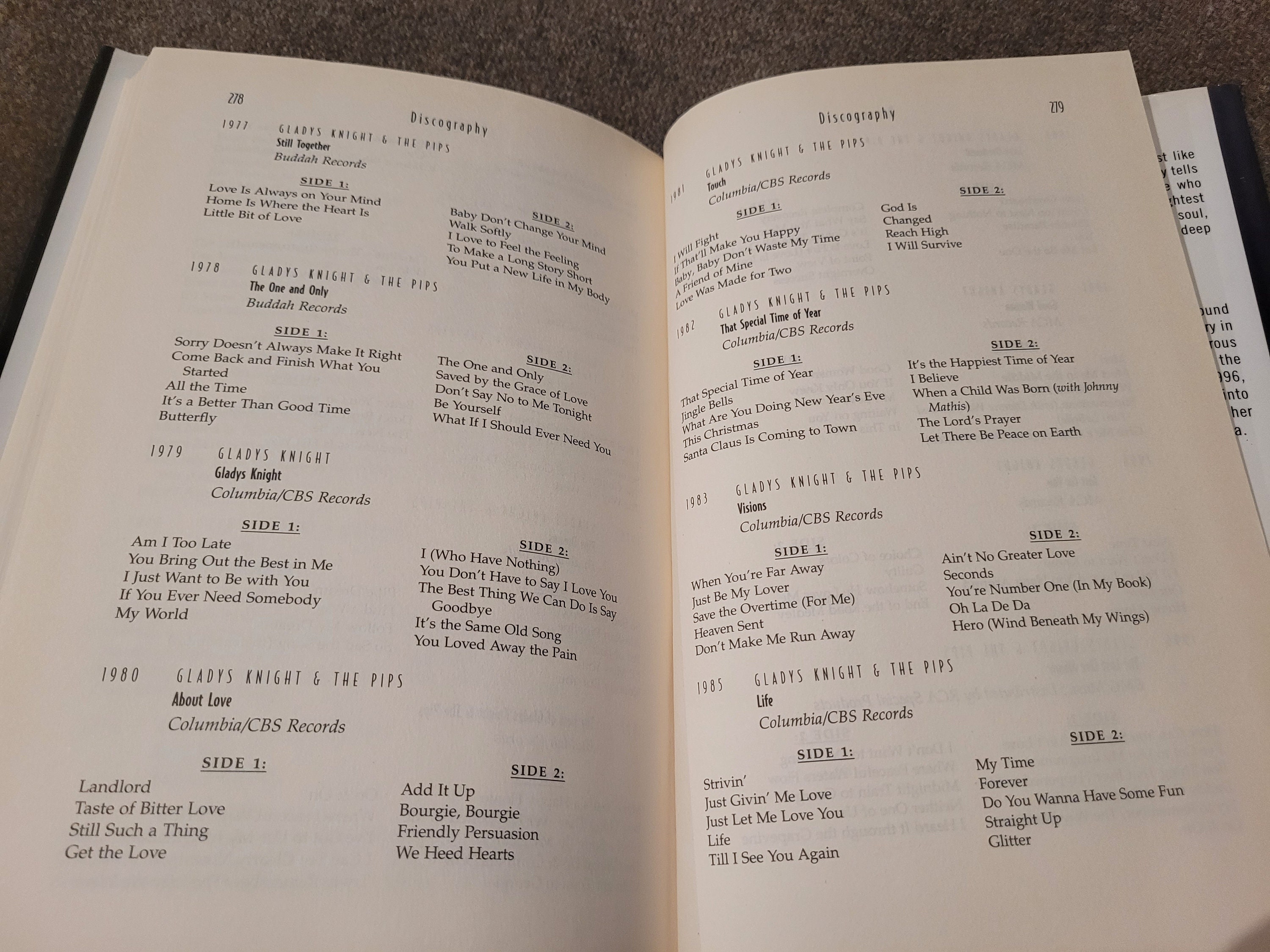 Signed Gladys Knight Autobiography My Life Story. First Ed, First ...