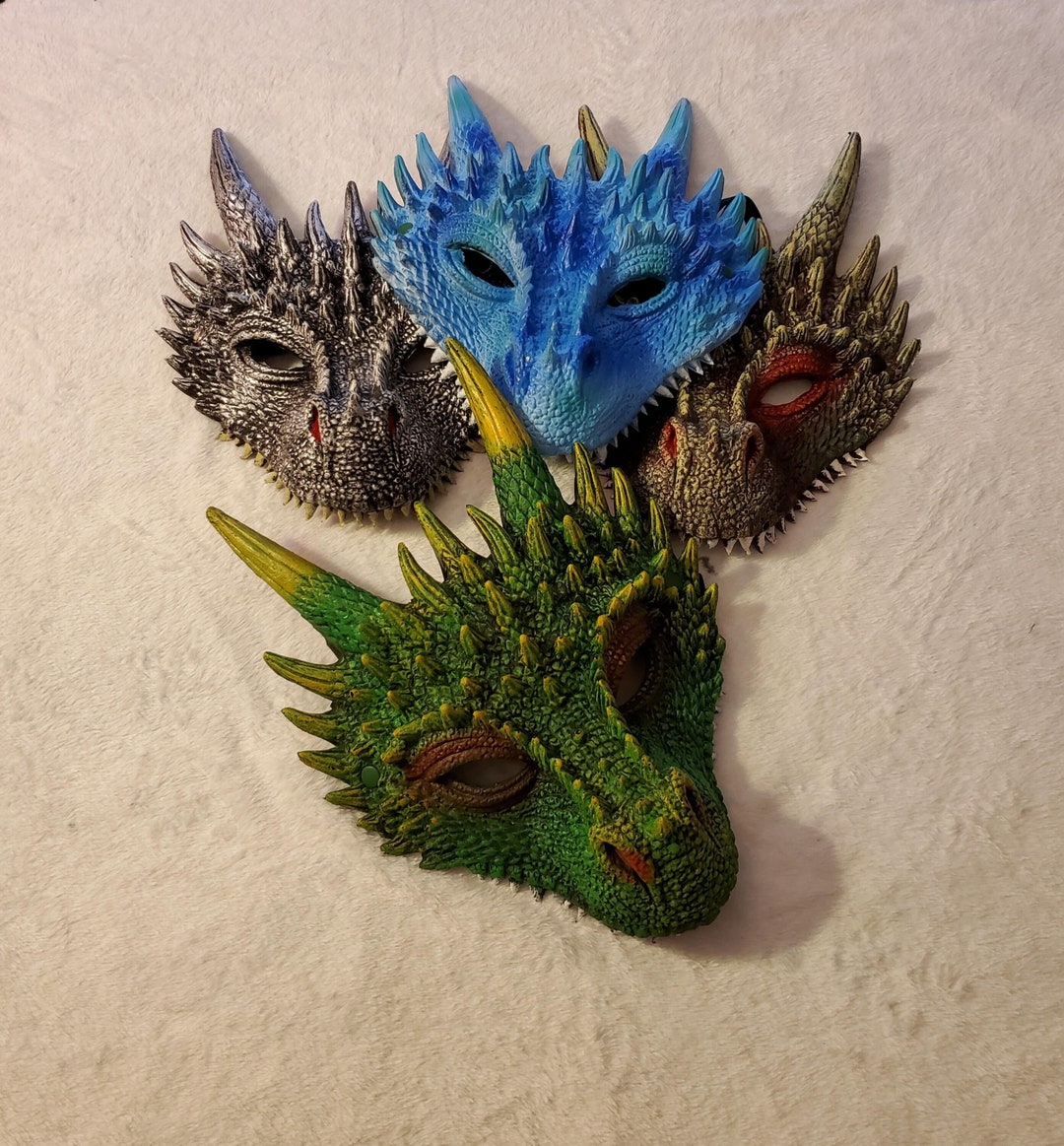 Dragon Wreath Kit Flexible Foam Rubber Dragon Mask With 25mm/1 Inch ...