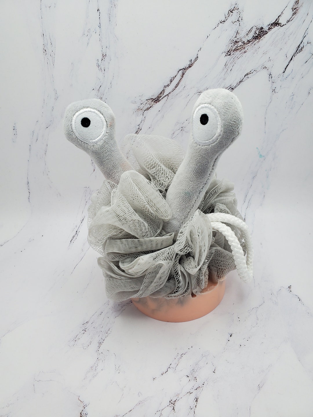 Alien Bath Poof Bar Soap - Bath Sponge/loofah/luffa/loofa/pouf With 4oz ...