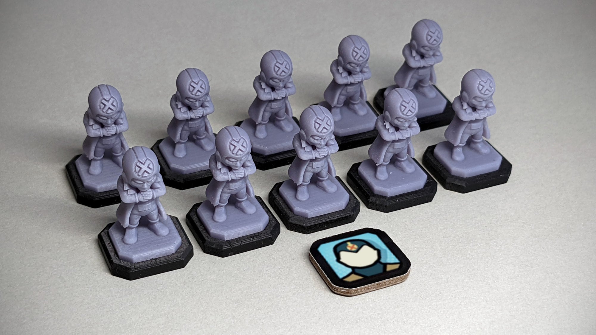 Multiple Man Minis for Marvel United Board Game - Etsy