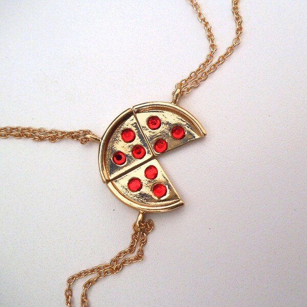 Pizza Necklace - Etsy