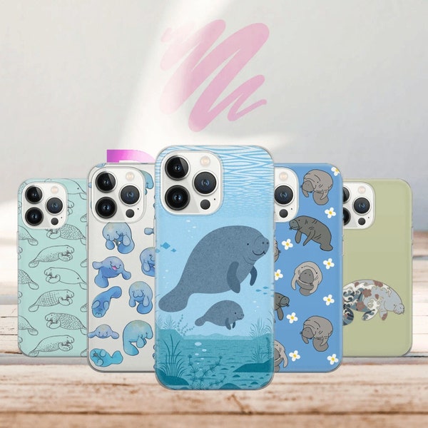 Manatee Phone Case - Etsy