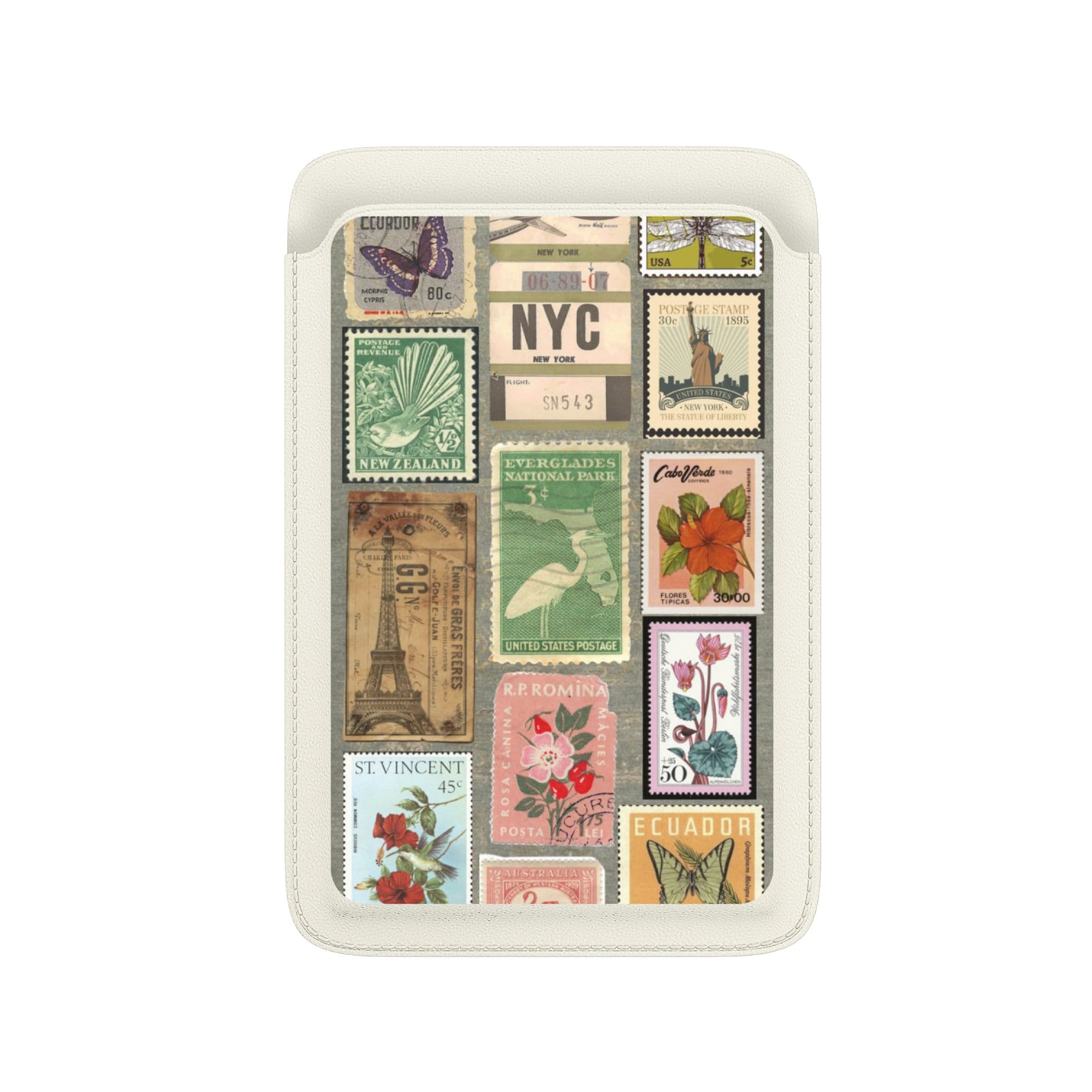 Postmarks Magsafe Wallet, Magnetic Stamp Wallet Compatible With iPhone ...