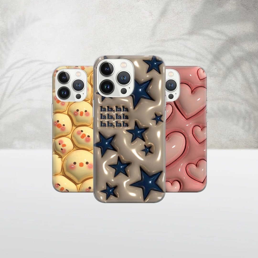 Jelly Phone Case Trendy Cover for iPhone 15 14 13 12, Samsung S23 S22 ...