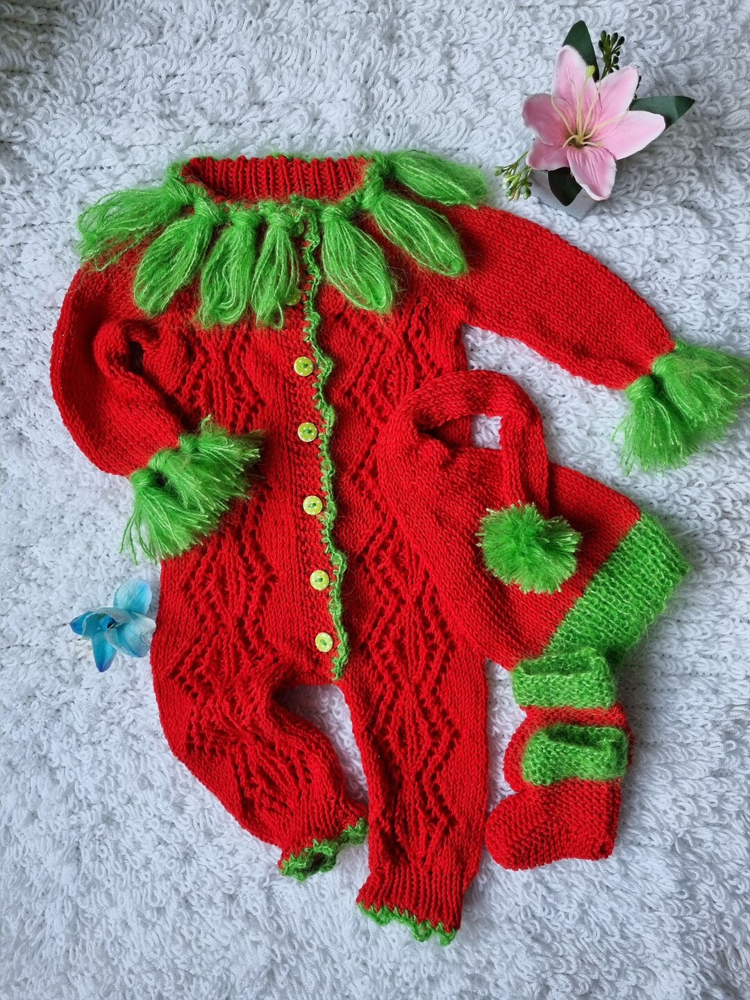 Christmas Grinch Set - Etsy