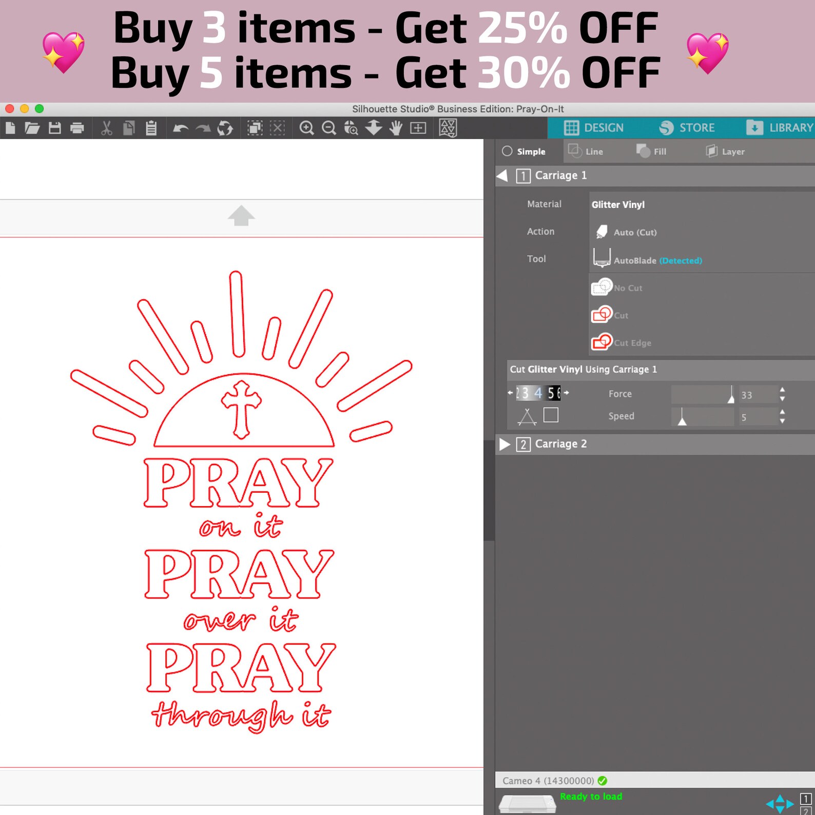 Pray SVG Pray on It SVG Pray Over It SVG Pray Through It - Etsy
