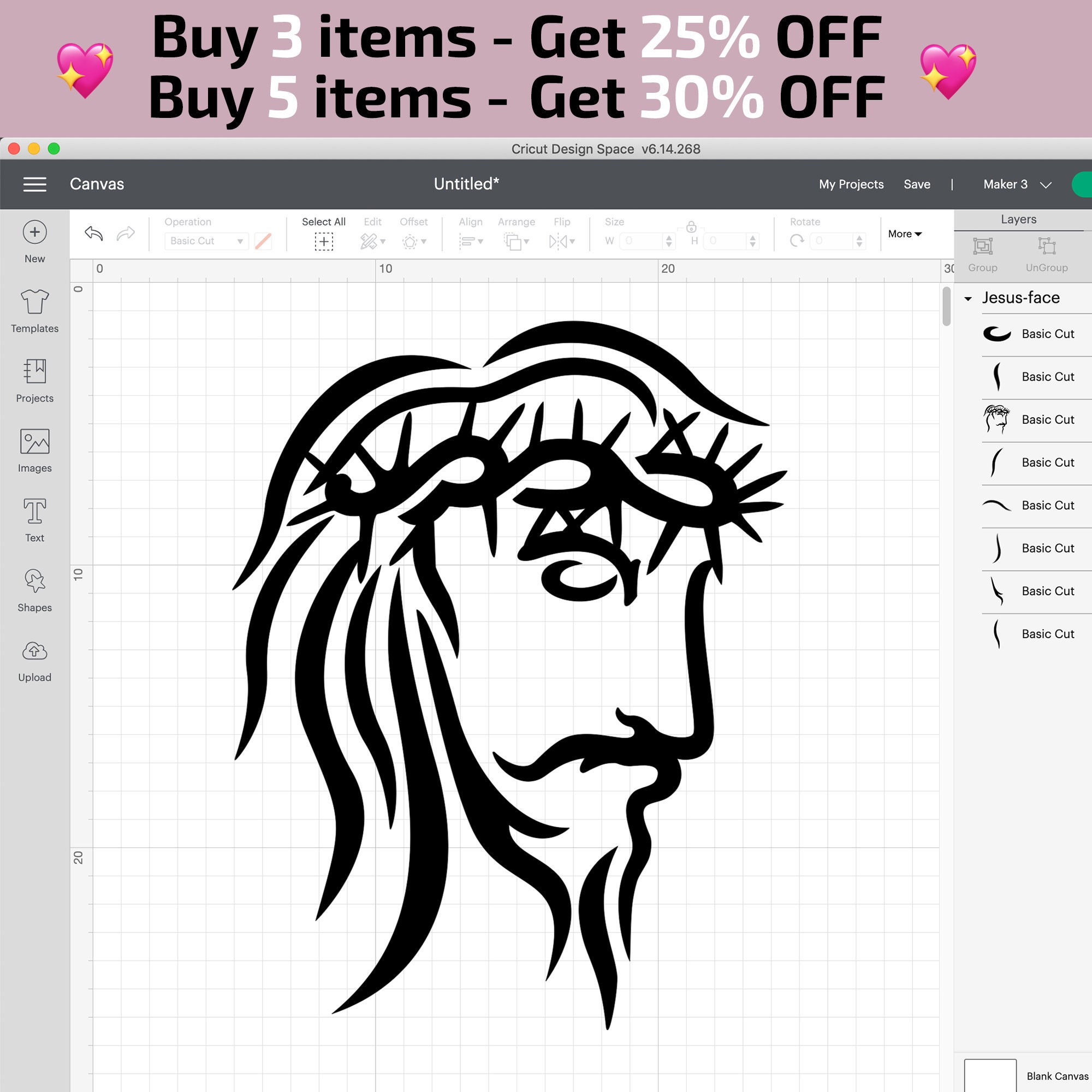 Jesus Face SVG Jesus SVG Jesus Christ SVG Faith Svg Jesus - Etsy UK