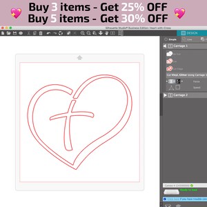 Heart With Cross SVG: Christian Clipart (digital Download) - Etsy