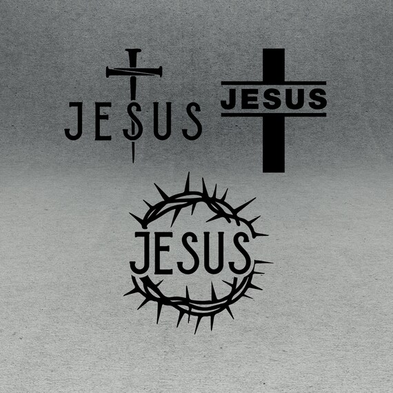 Jesus SVG Bundle Christian Cross SVG Christian SVG | Etsy