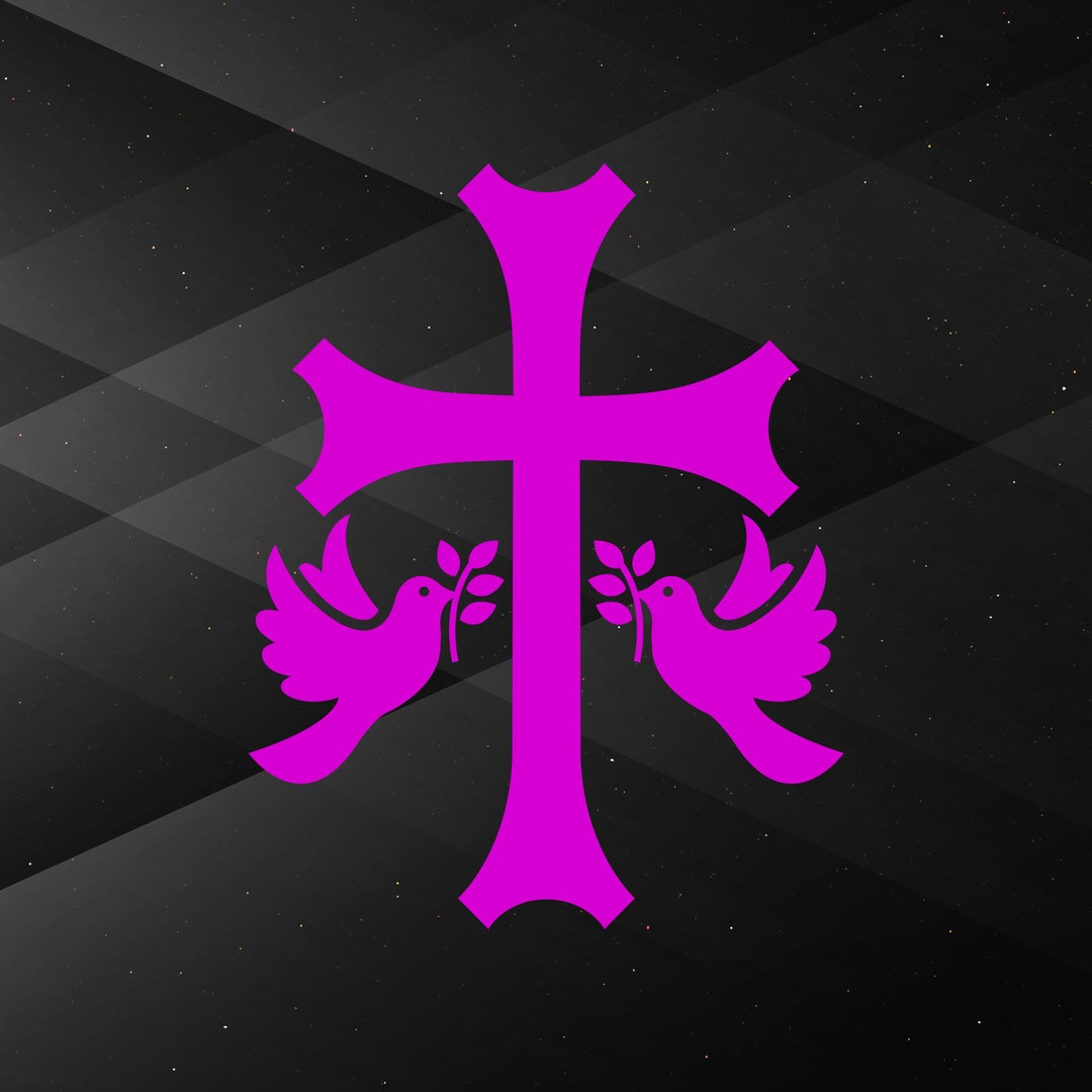 Cross SVG, Dove of Peace SVG, Baptism SVG, Christening Svg ...