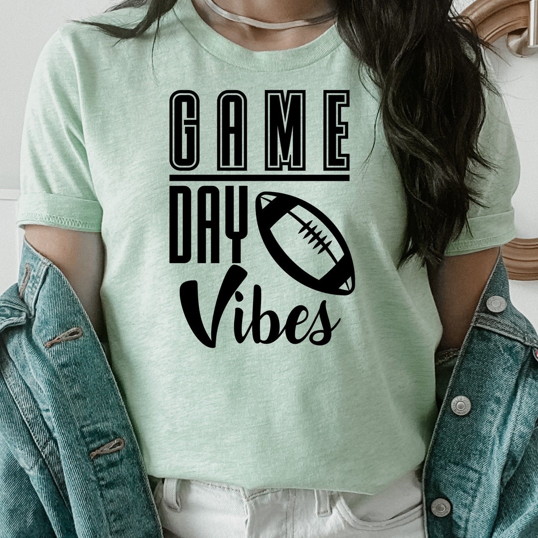 Game Day Vibes SVG Game Day SVG Football Svg Football Mom - Etsy
