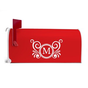Mailbox Monogram SVG, Mailbox SVG, Farmhouse Mailbox SVG, Monogram ...