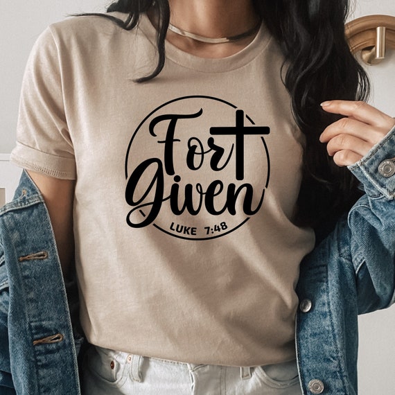 SVG perdonado SVG cristiano Jesús SVG svg religioso cita - Etsy México