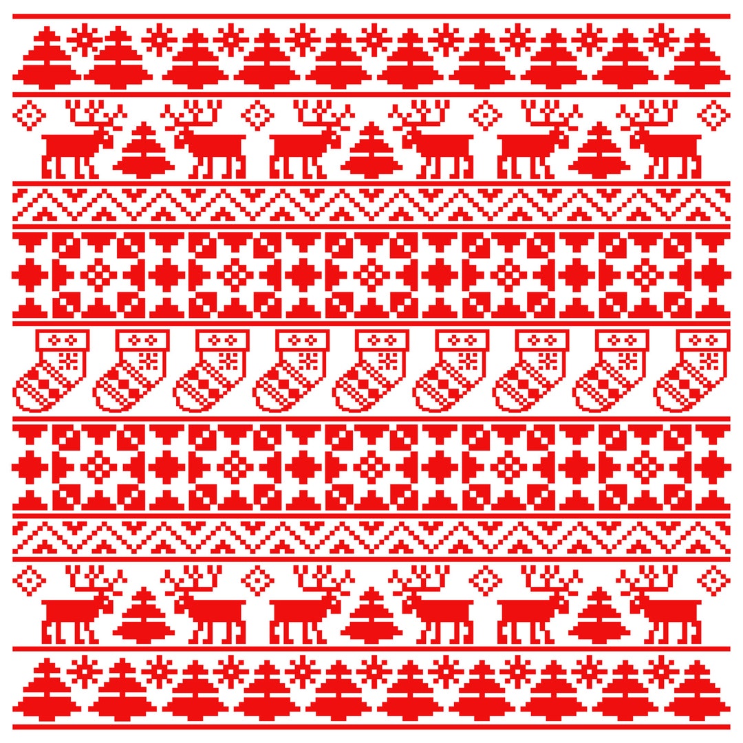 Merry Christmas SVG, Christmas Pattern SVG, Christmas Shirt Svg ...