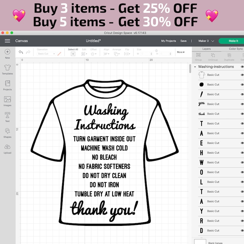Washing Instructions SVG Care Instructions SVG Shirt Care | Etsy