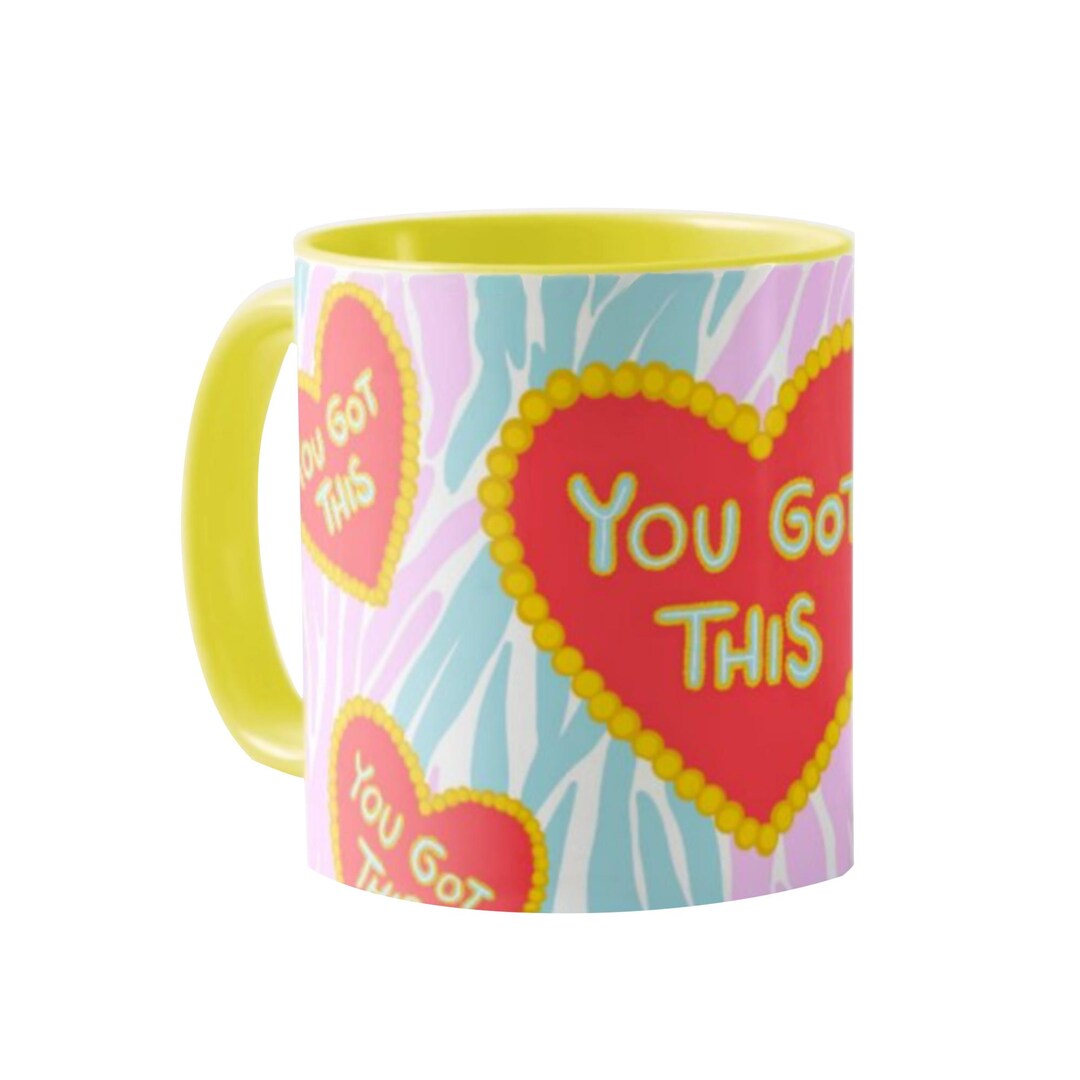 You Got This Mug: Inspirational Porcelain Coffee Mug - Etsy