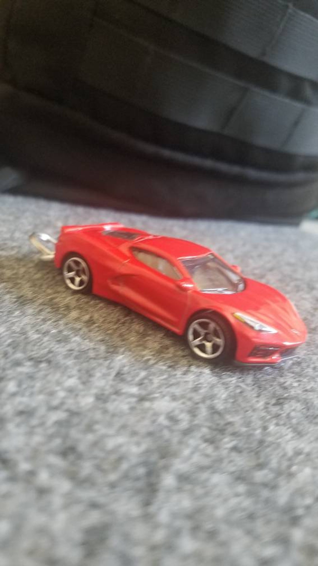 Corvette C8 Keychain - Etsy