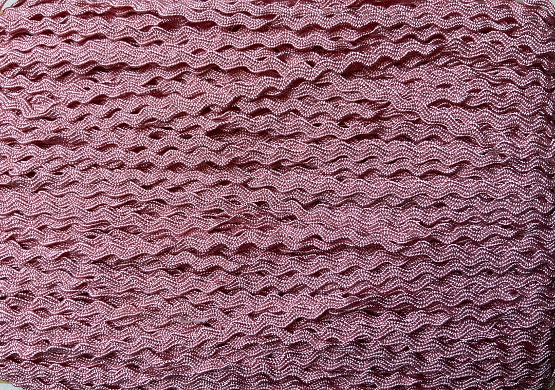 Vintage French Cotton Pink Rick Rack, Vintage Ric Rac Trim. - Etsy