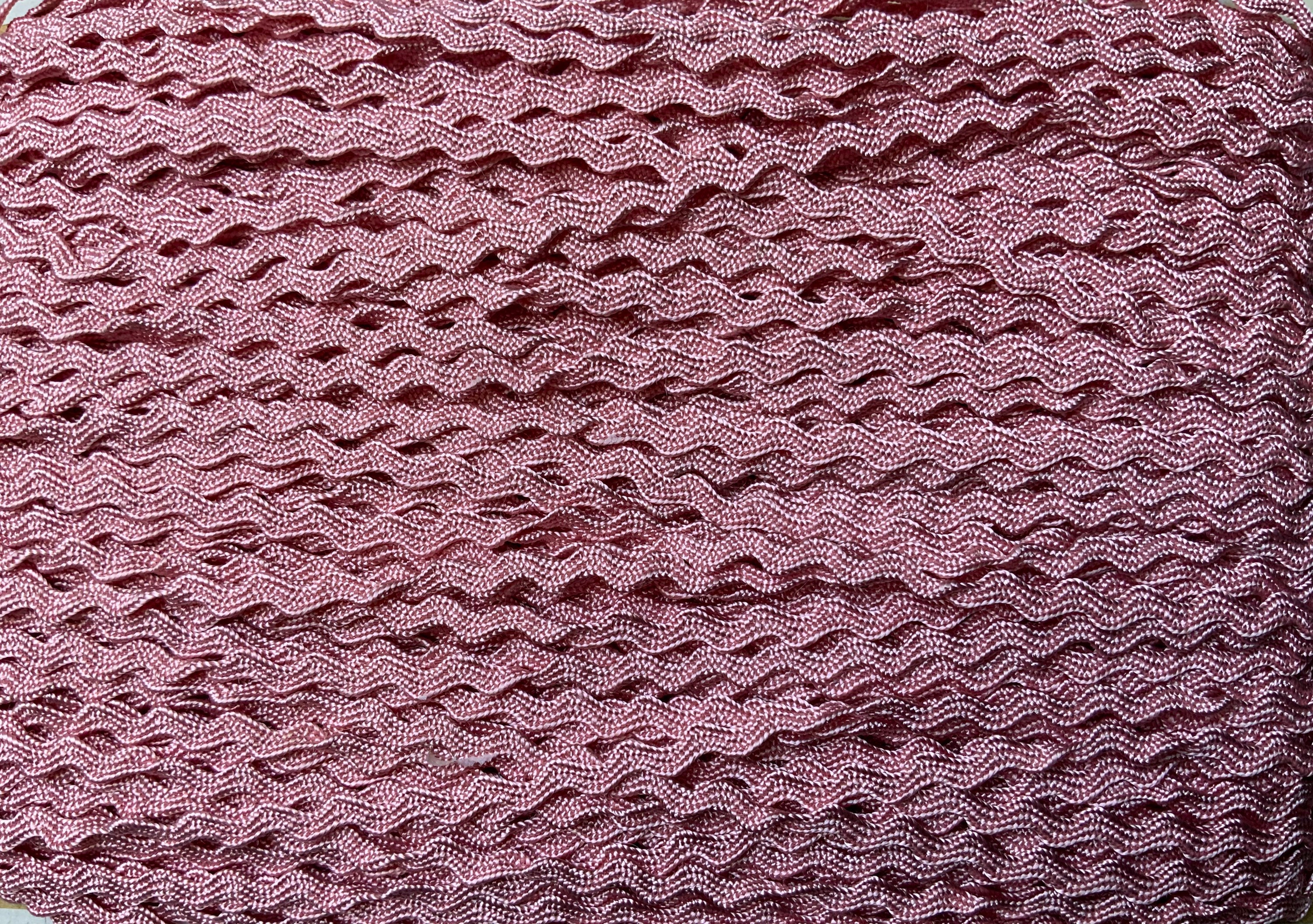 Vintage French Cotton Pink Rick Rack, Vintage Ric Rac Trim. - Etsy