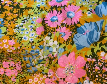 Bold Floral Fabric - Etsy