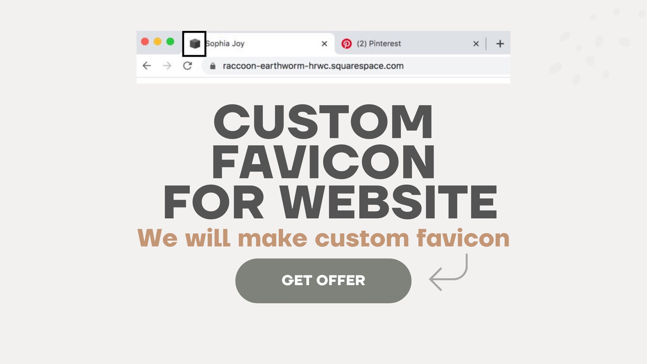 Favicon for Website. Custom Favicon. - Etsy