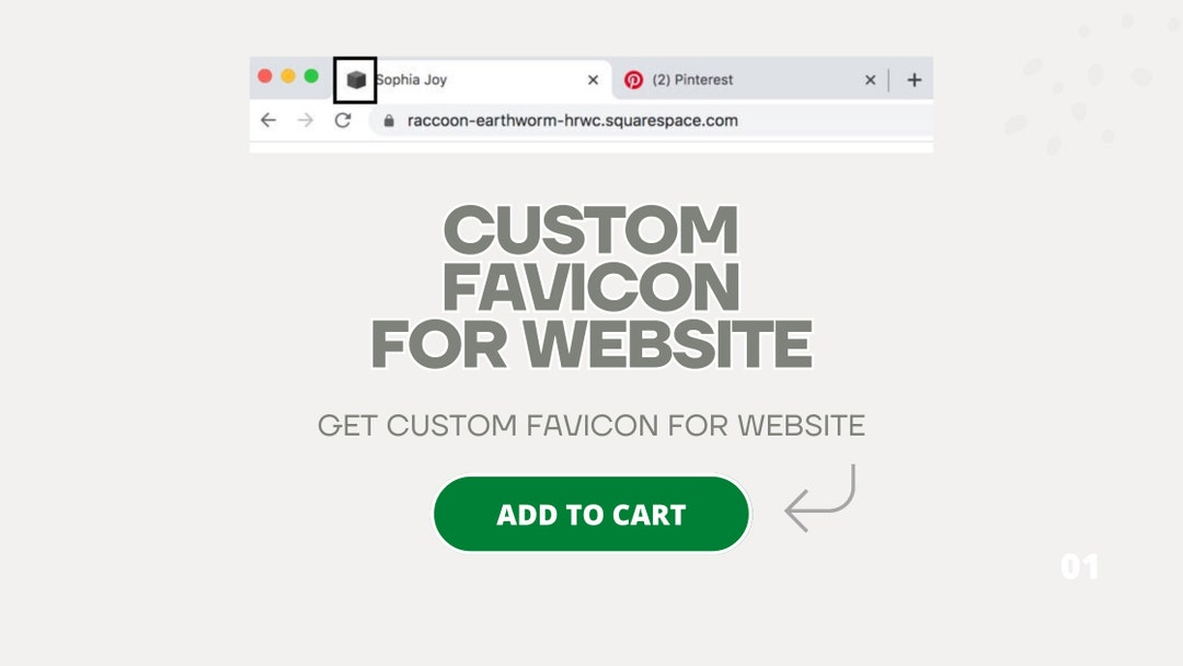 Favicon for Website. Custom Favicon. - Etsy